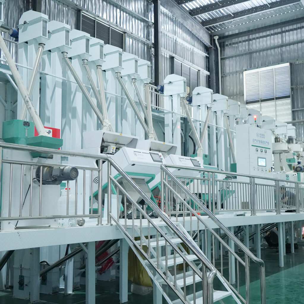 Fully Automatic Rice Milling Production Line | Complete Rice Processing ...